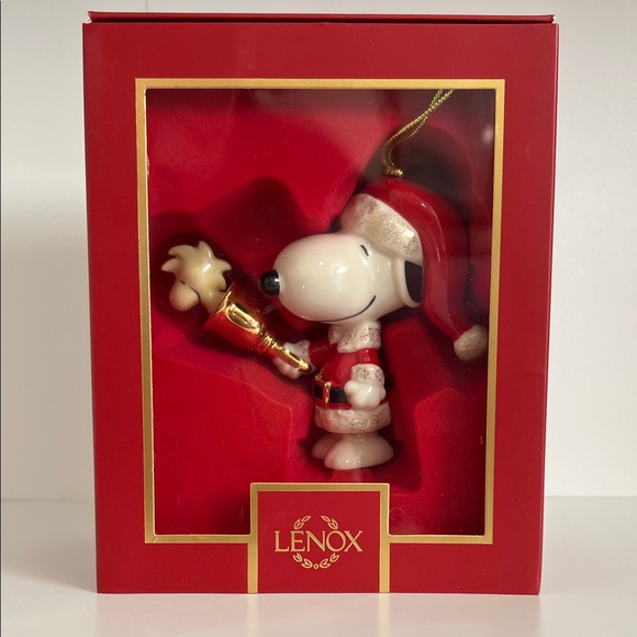 Lenox | Holiday | New Peanuts Lentils X Snoopy Ringing Bell Porcelain ...